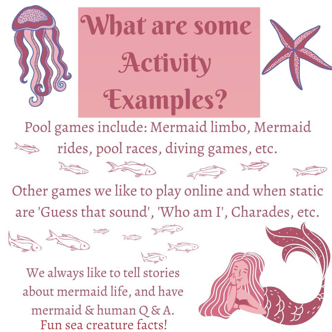 Frequently Asked Questions (FAQ) - Hire A Mermaid
